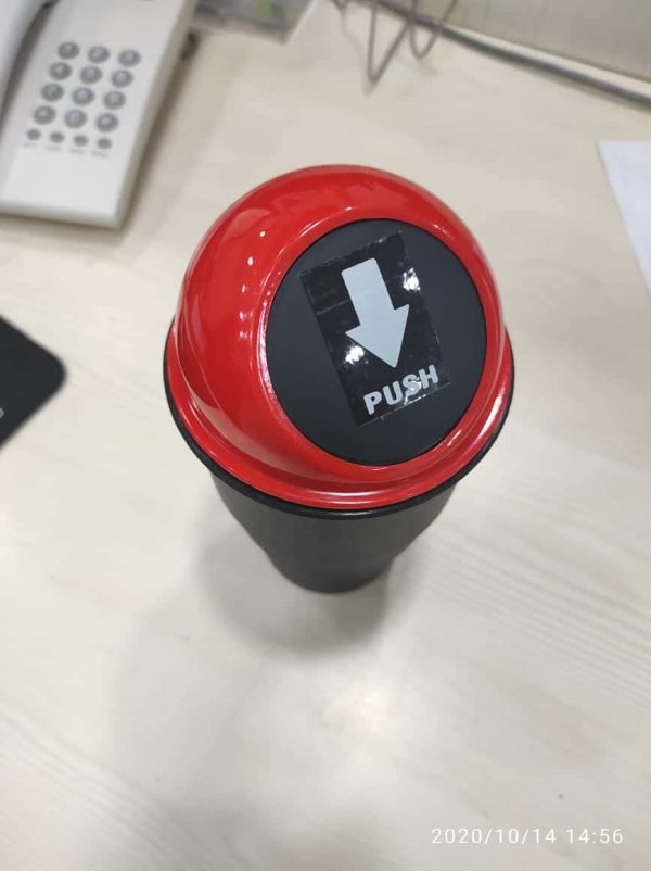 Recycled Plastic Pushbin | Carbon Negative Pushbin