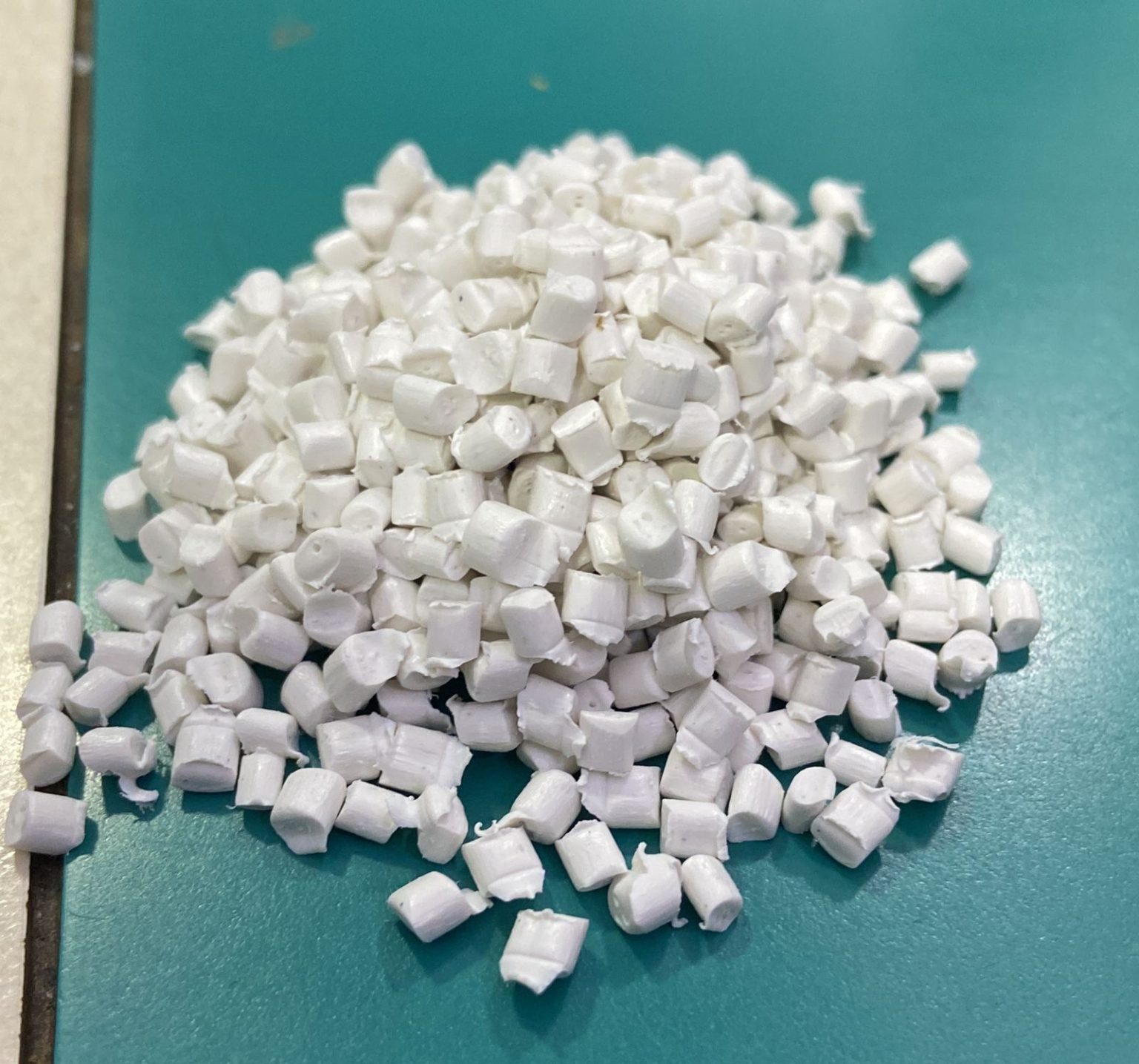 Plastic Recycled LDPE White Granules