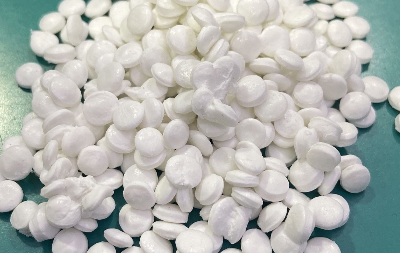 Recycled LLDPE White Granules