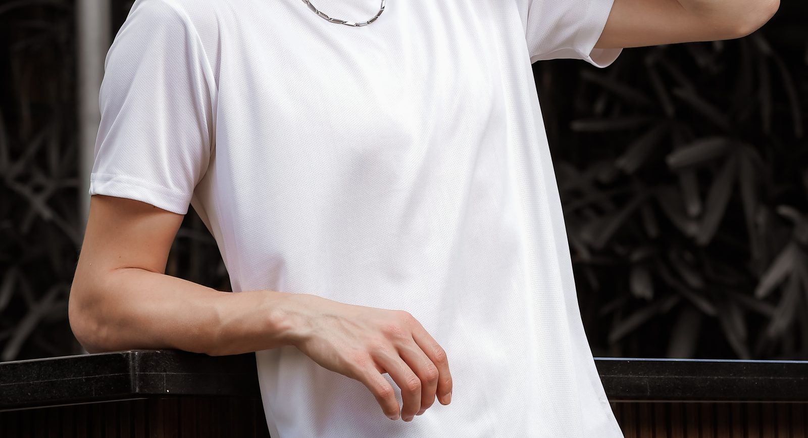 Unisex White Round Neck Recycled PET T-shirt | 100% Recycled